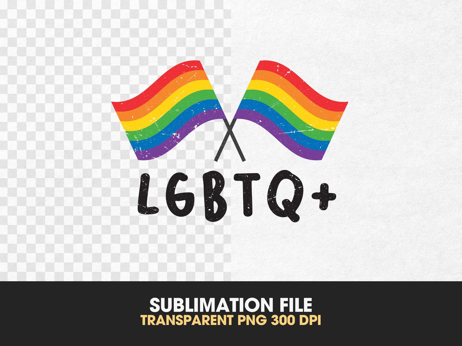 LGBTQ+, Pride, Transparent PNG, High Quality Design, Digital Download ...