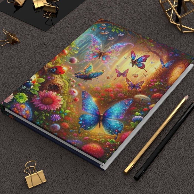 Butterfly Journal - Etsy