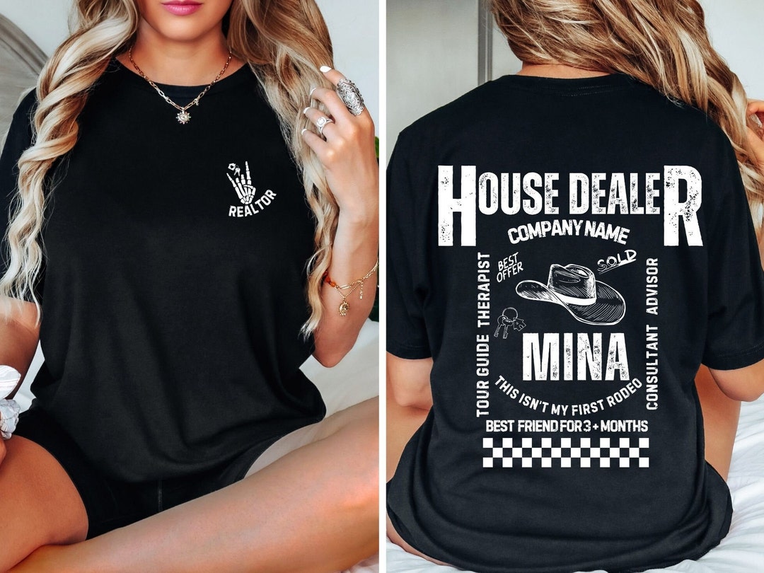 Realtor Shirt for Realtor Custom Realtor Shirts for Realtor Gift Real ...