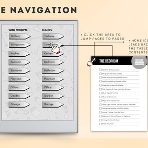 Remarkable Tablet Cleaning Home Planner for Remarkable 2, Cleaning Mom ...