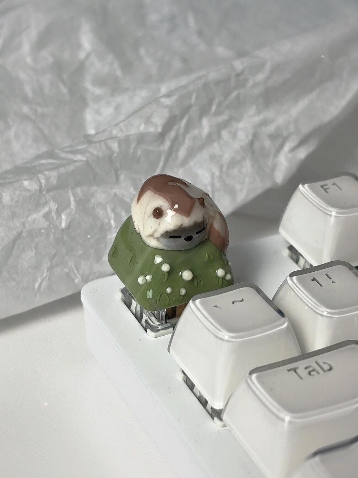 Chonky Appa Napping in a Dreamy Dandelion Field Keycap - Etsy