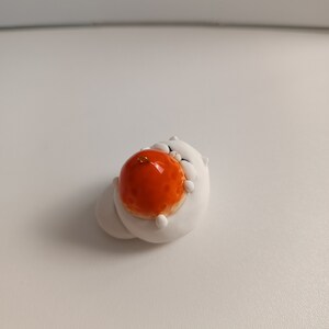 Stolen Strawberry, by a Chonky Cat. Cute Polymer Clay Keychain ,bag ...