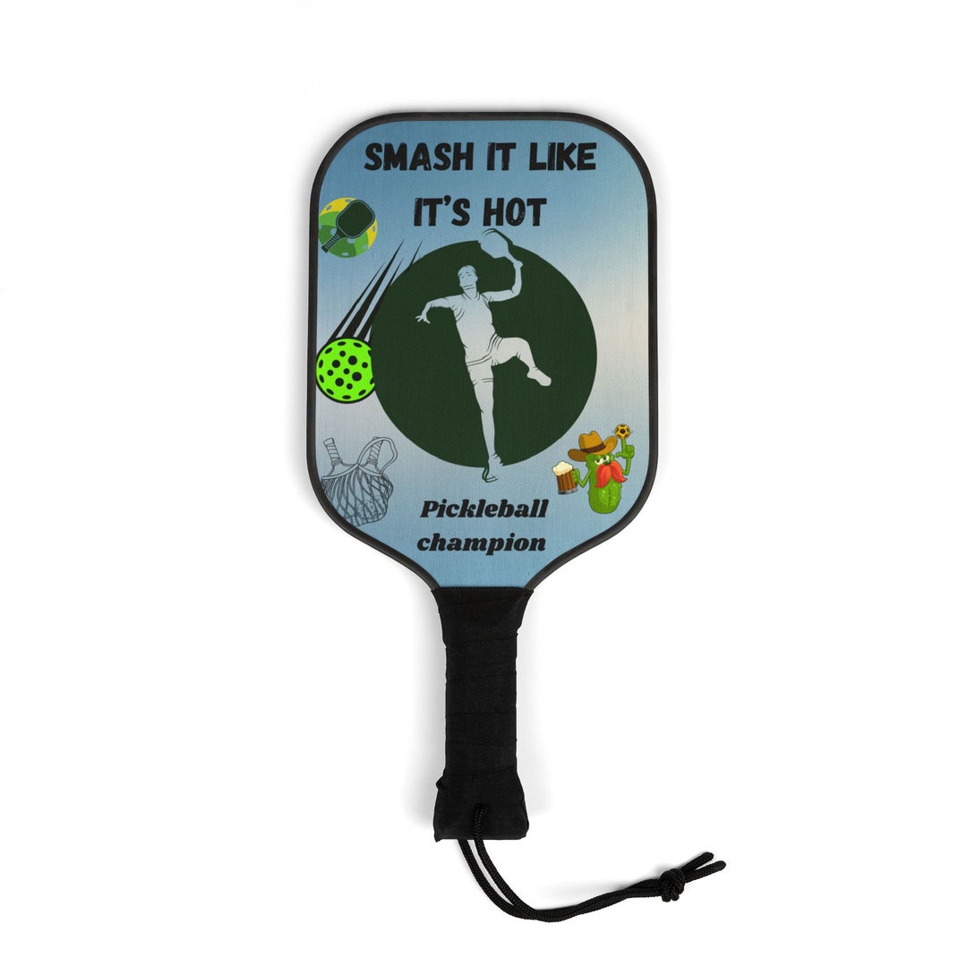 Pickleball Personalized Paddle Ball Custom Pickleball Set - Etsy
