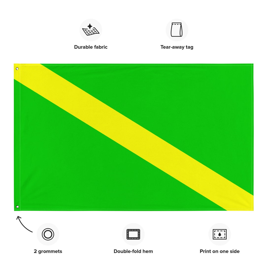 Flag Scuba Diver Down NITROX Size 34.5" X 56" (87.6 Cm X 142.2 Cm) - Etsy