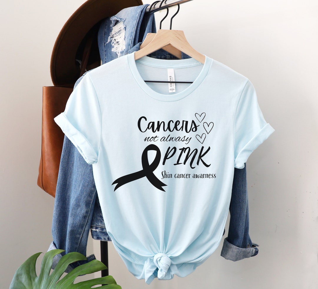 Cancer Tee, Skin Cancer Awareness, Cancer Warrior Shirt, Cancer ...