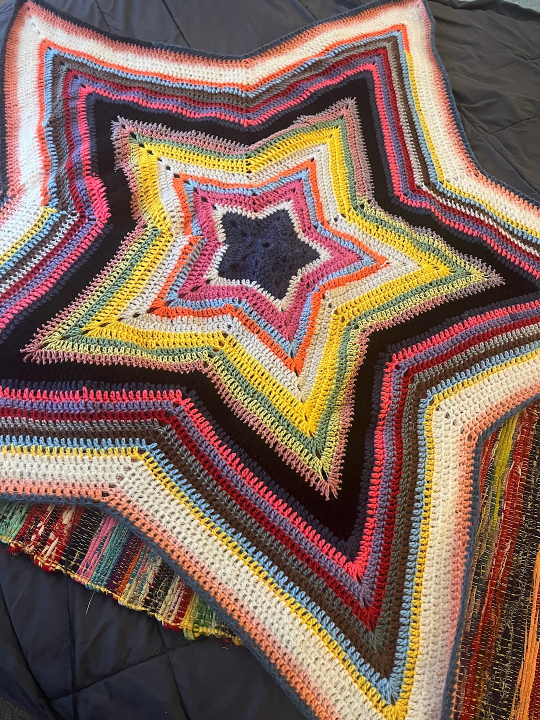 Crochet Blanket || Star Blanket || Homemade || Custom - Etsy
