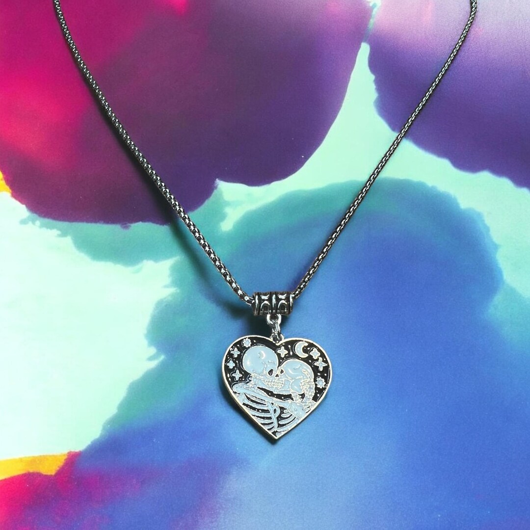 SALE the Lovers Long Chain Necklace - Etsy