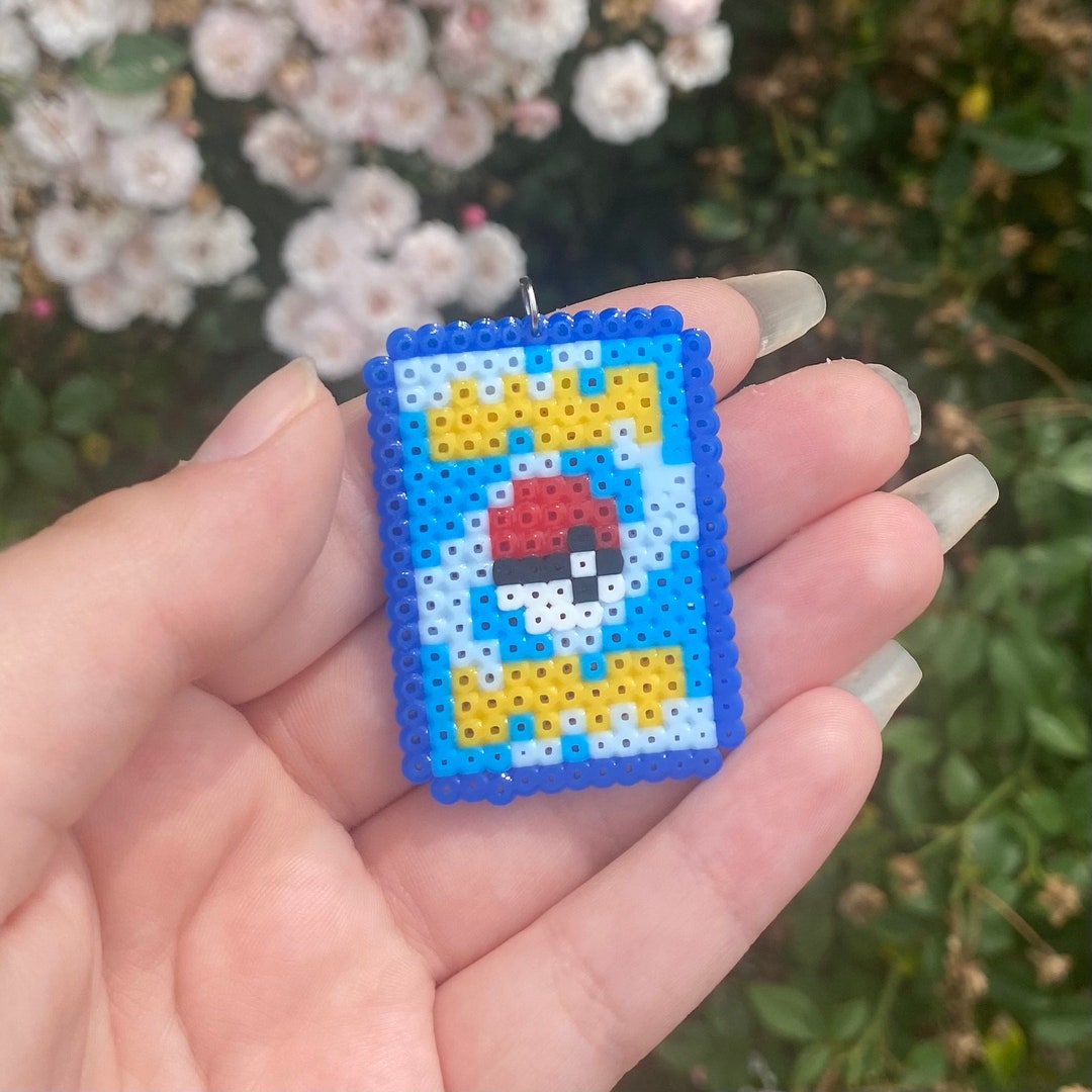 Pokémon Card Perler Bead - Etsy
