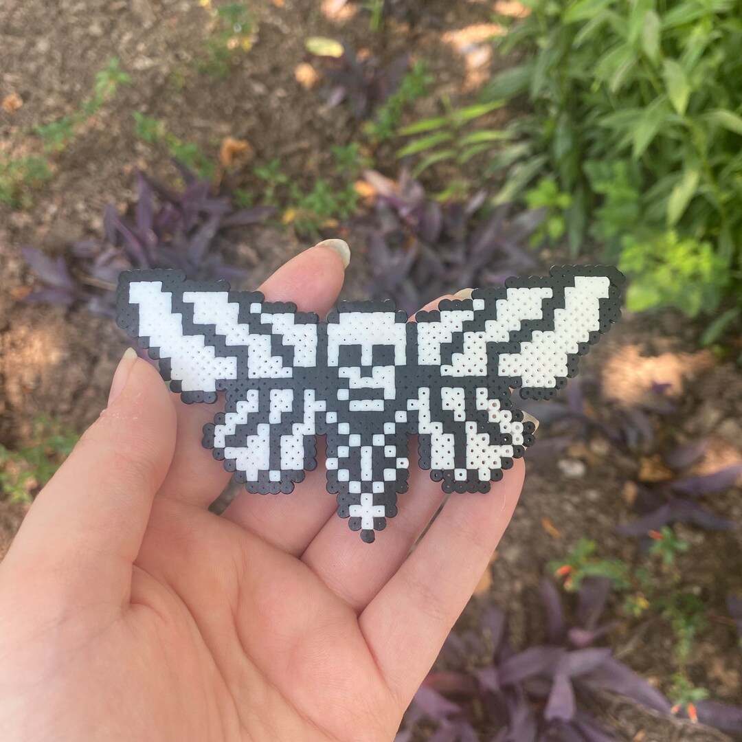 Skull Moth Perler Bead - Etsy