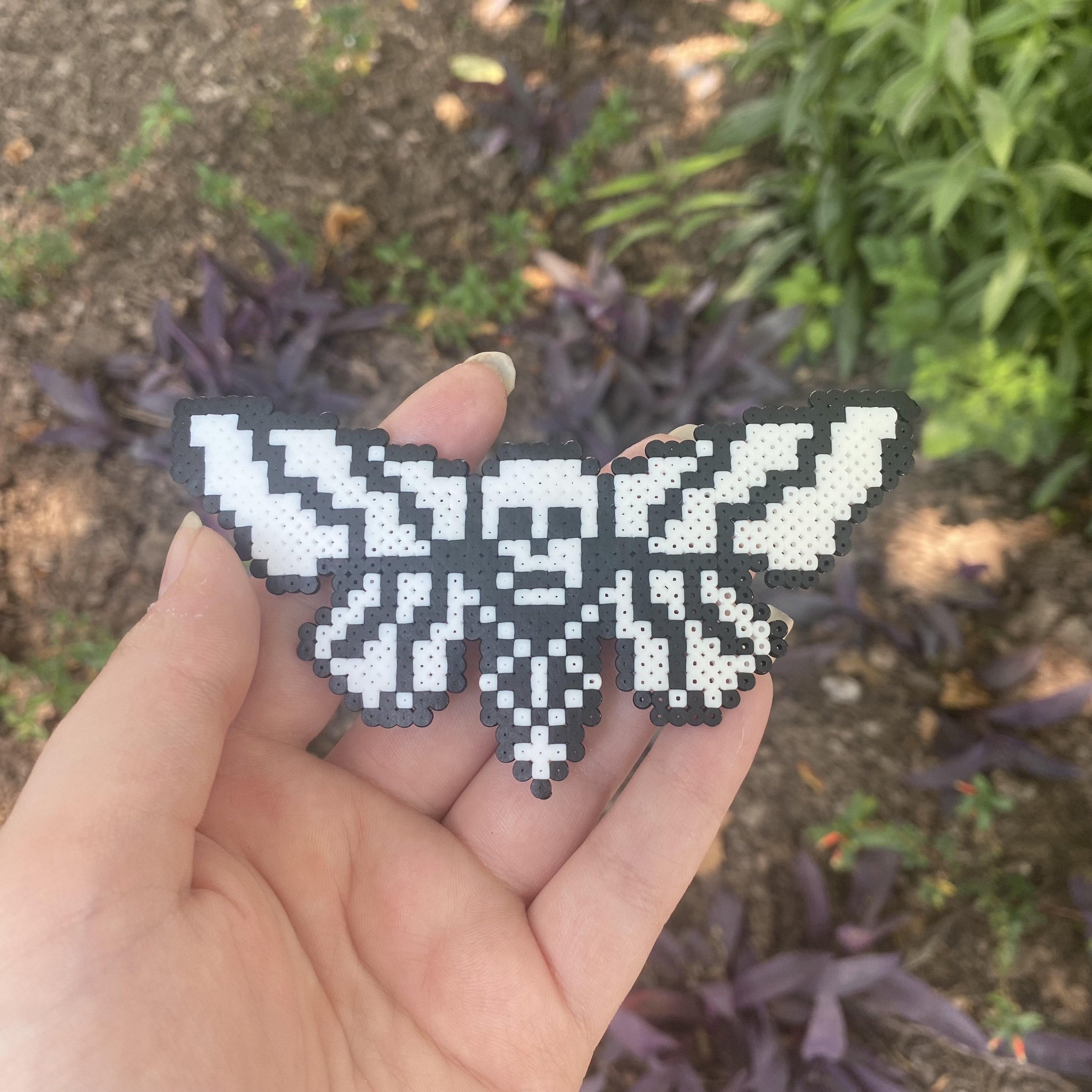 Skull Moth Perler Bead - Etsy