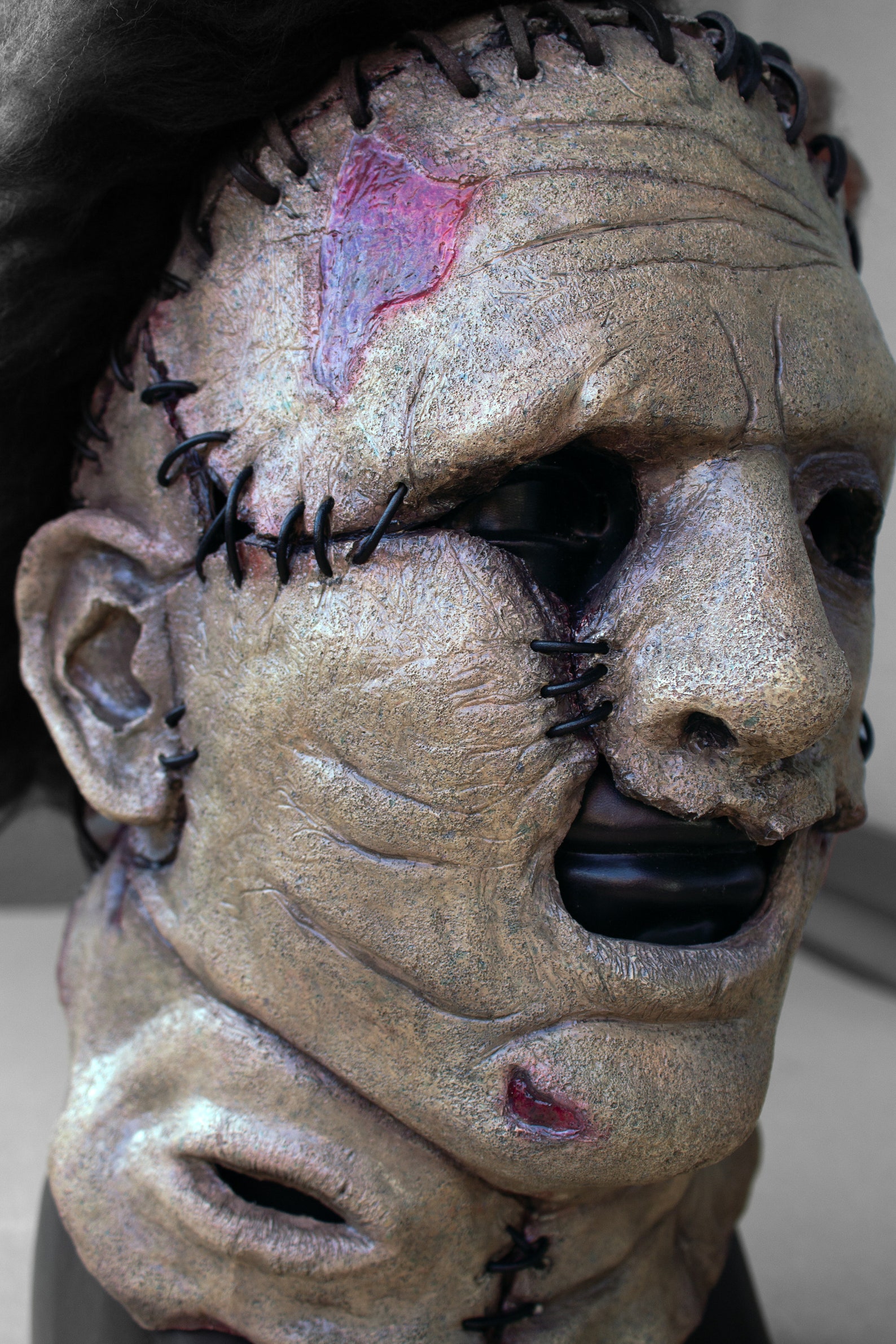 Leatherface Mask Latex - Texas Chainsaw Massacre 03 Lifsize - Etsy