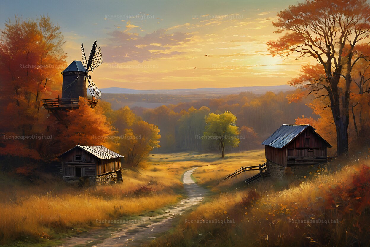 Americana Digital Nostalgia Print 23 66.5in X 44.5in 4992 X 3329 Pixels ...