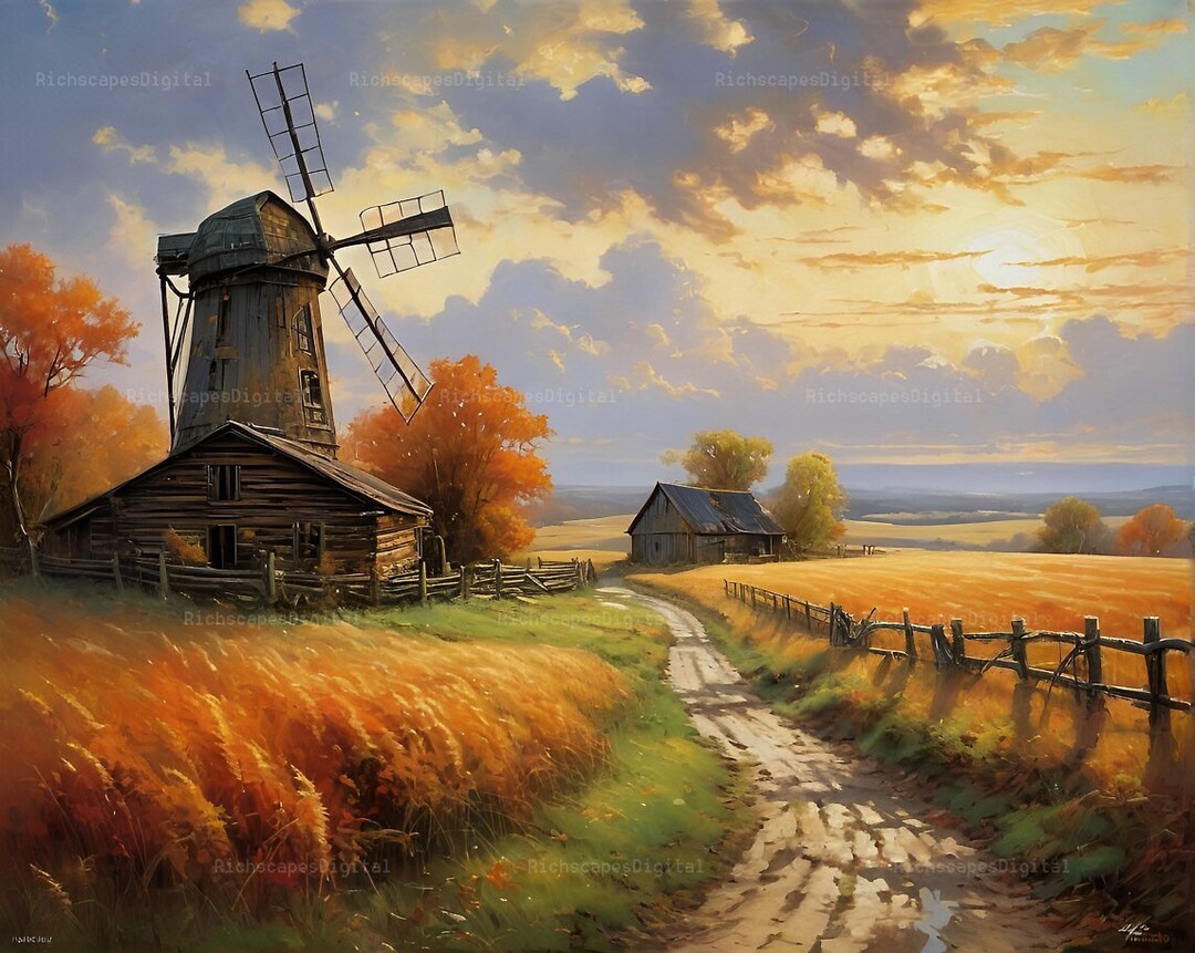 Americana Digital Nostalgia Print 15 61.0in X 49.0in 4576 X 3648 Pixels ...