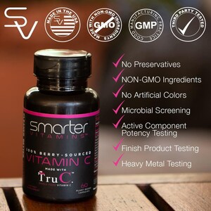 Smartervitamins Raw Whole Food Vitamin C Natural Immune Support From ...