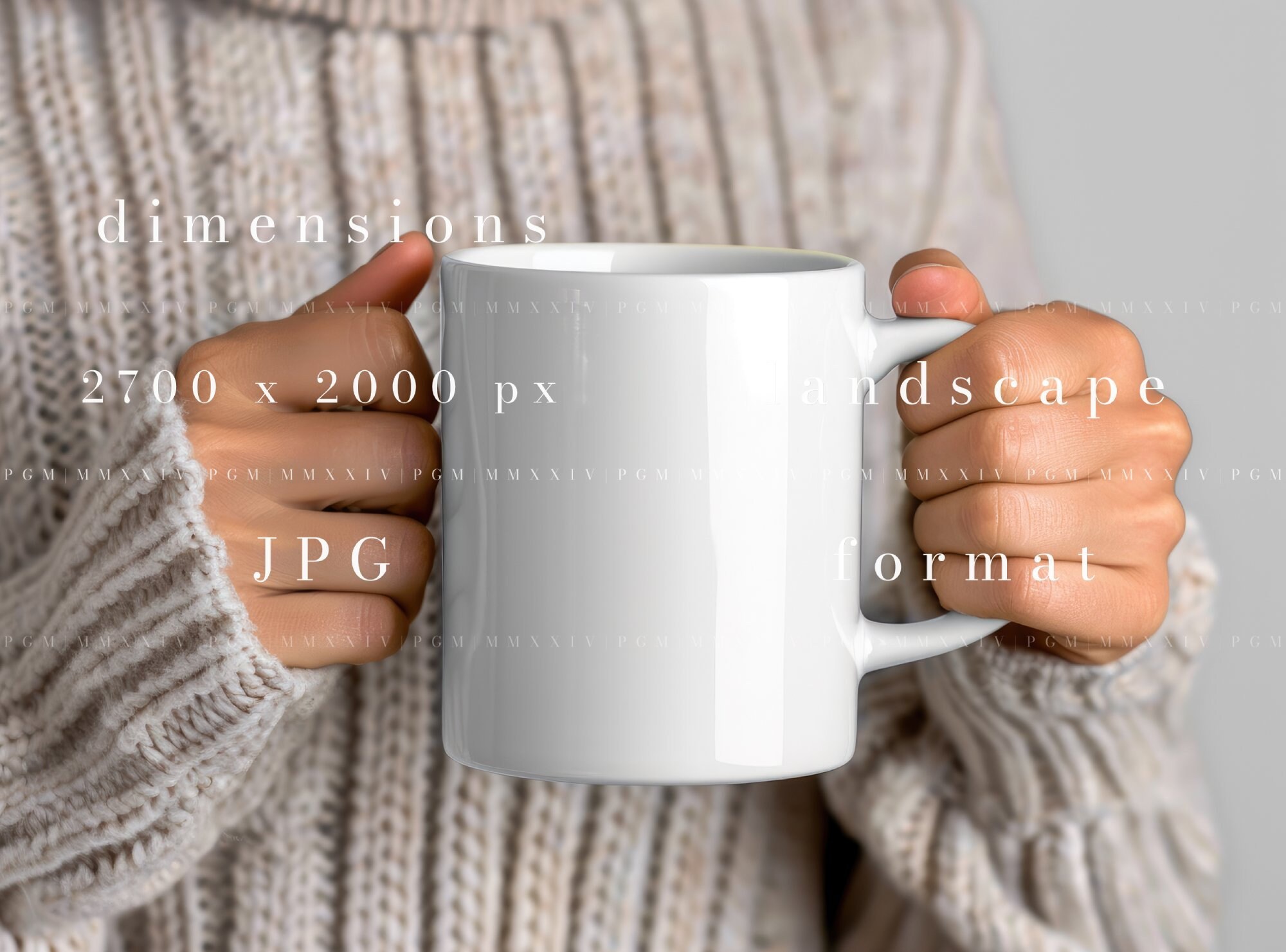 Cozy Model Holding Mug Instant Download, White Coffee Mug Mockup Boho ...