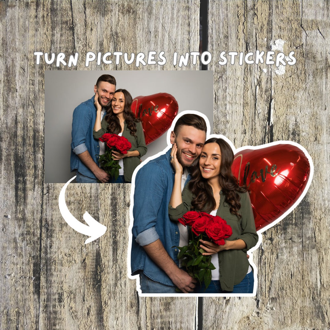 Custom Photo Sticker, Personalized Sticker, Custom Stickers, Water ...