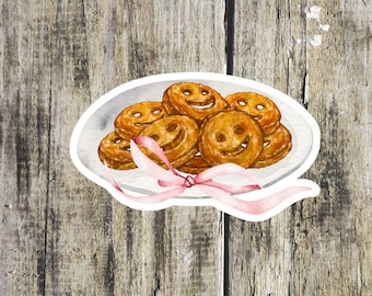 Pookie Cute Pink Retro Coquette Vintage Funny Meme Trendy Y2K Sticker ...