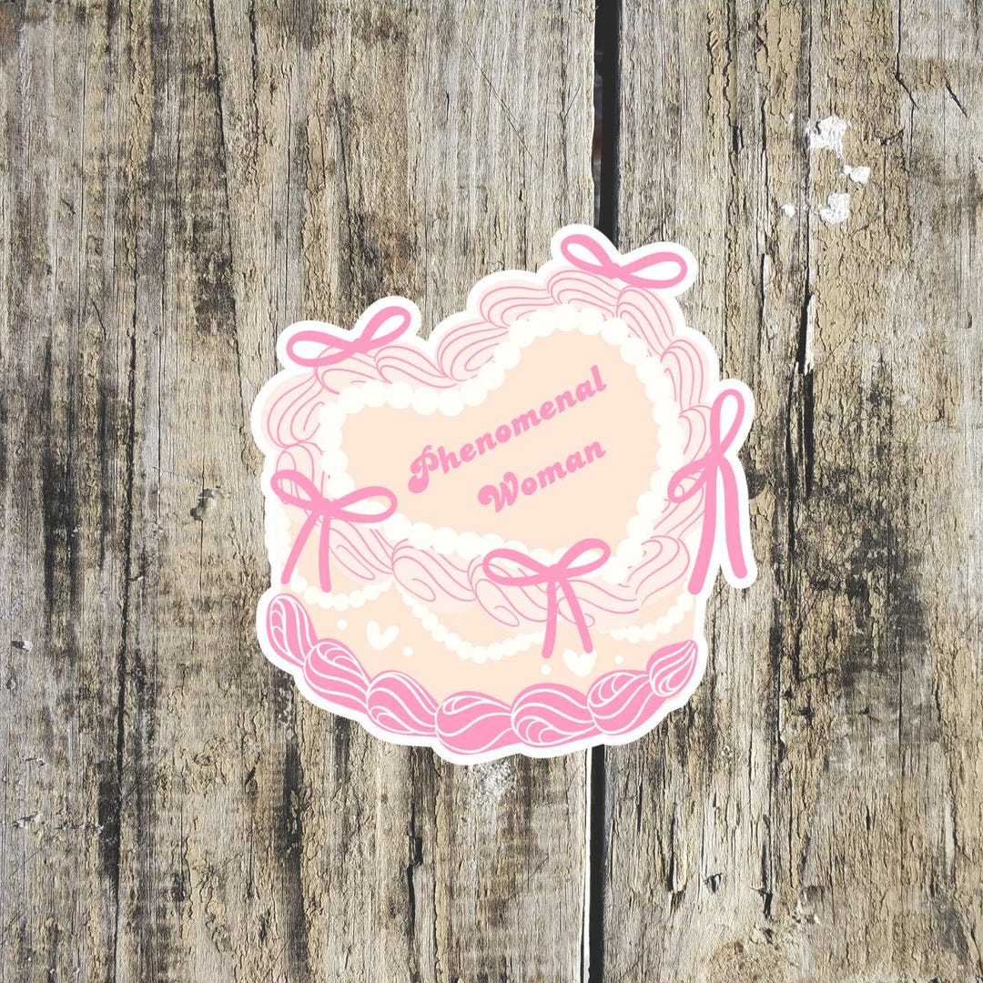 Phenomenal Woman Sticker, Coquette Sticker for Water Bottle, Mother's ...