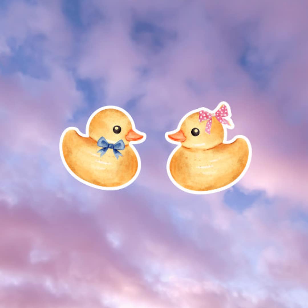 Rubber Ducky Sticker, Rubber Ducky Sticker Set, Waterproof Sticker ...