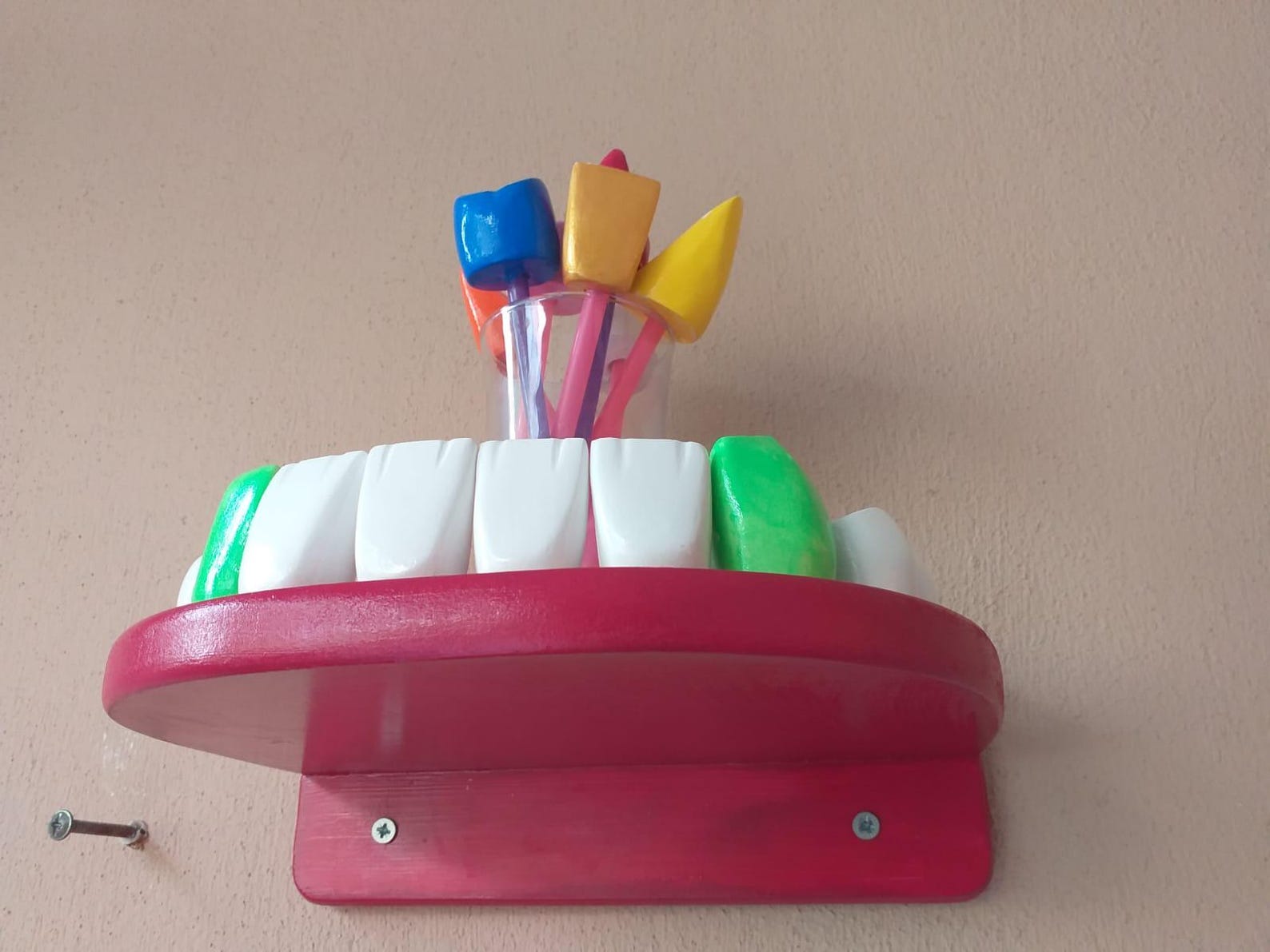 Unique Tooth Shaped Wall Hanger Shelf - Etsy