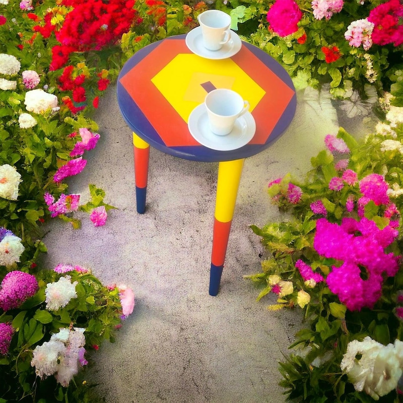 Colorful Table - Etsy
