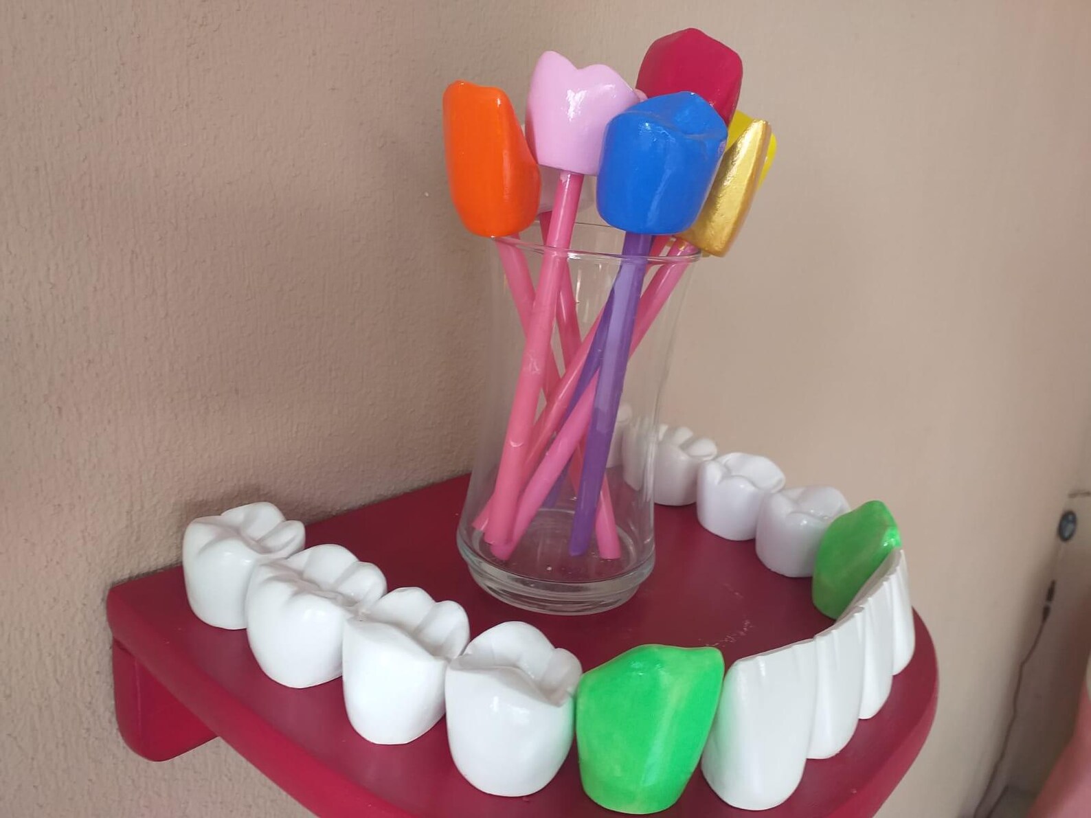 Unique Tooth Shaped Wall Hanger Shelf - Etsy