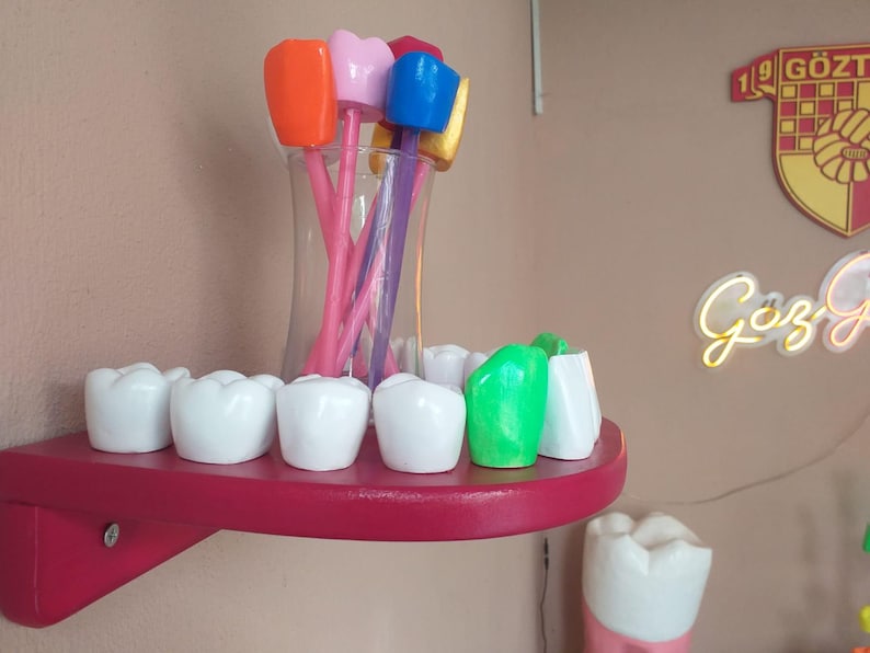 Unique Tooth Shaped Wall Hanger Shelf - Etsy