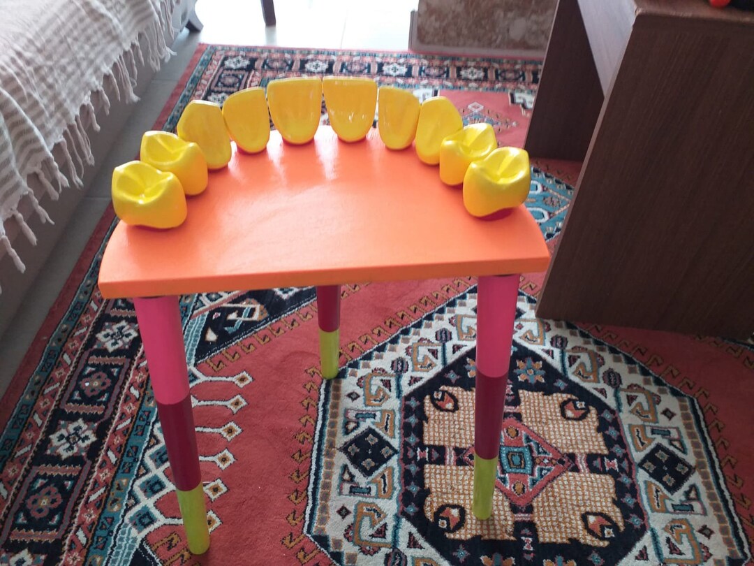 Tooth Shaped Coffee Table - Etsy