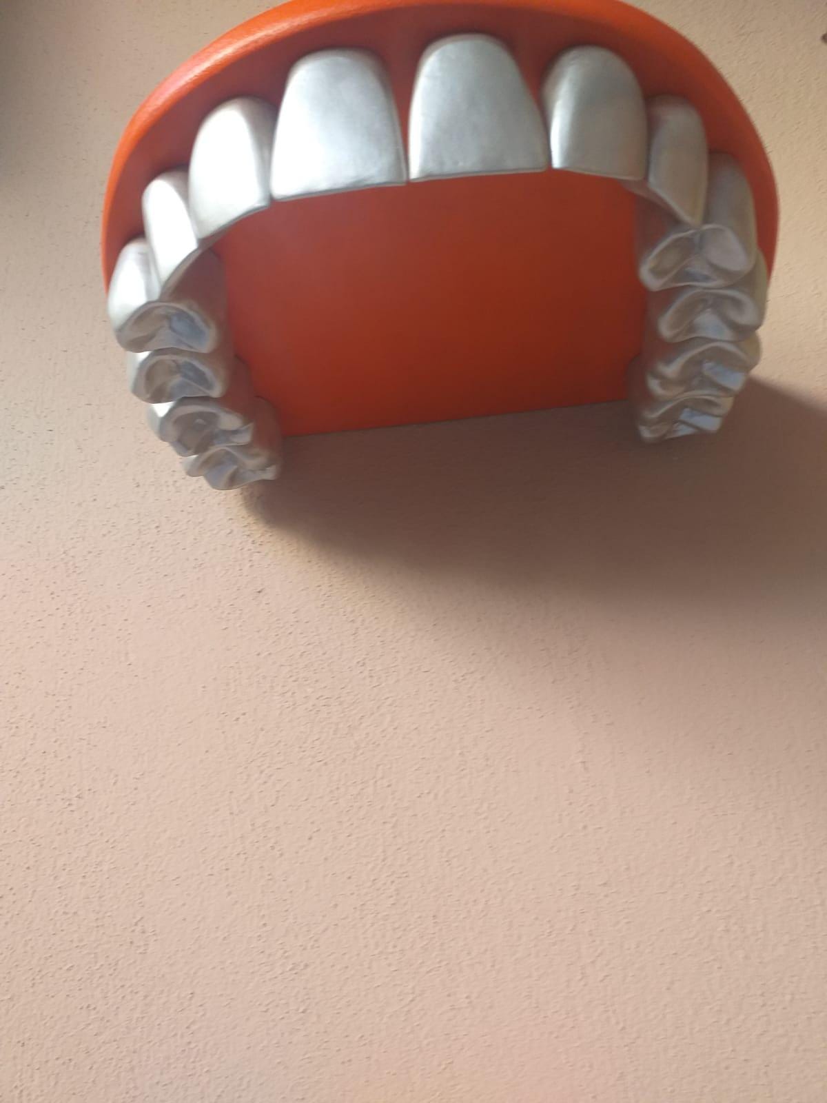 Handmade Nostalgia Retro Dental Orange Teeth Wall Hanger - Etsy