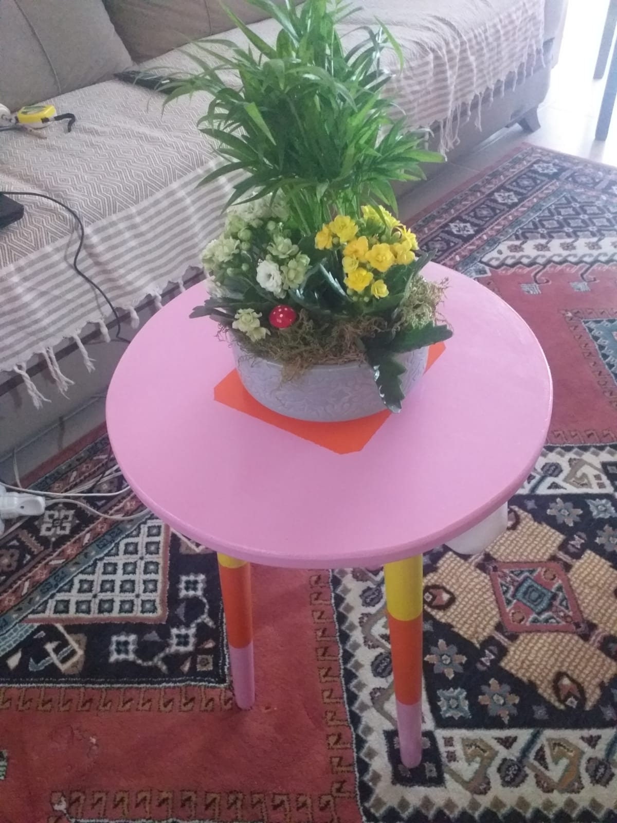 Handmade Realistic Tooth Shaped Coffee Table With Stripes - Etsy