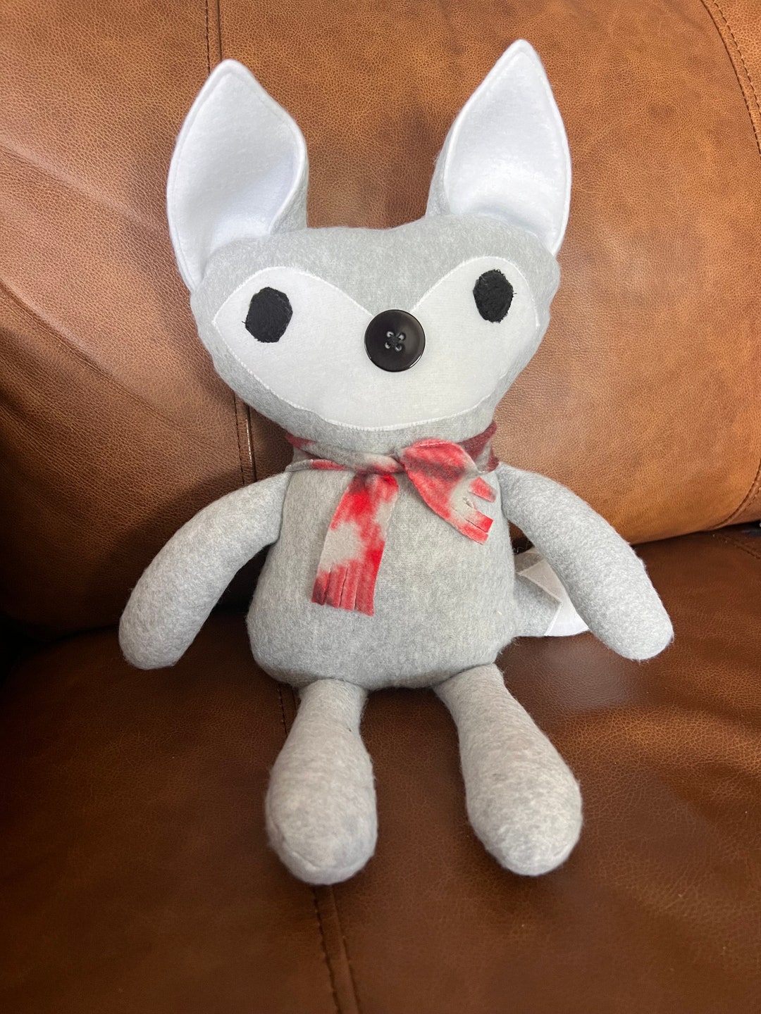 Fleece Fox Stuffed Animal - Fleece Fox Stuffie - Etsy