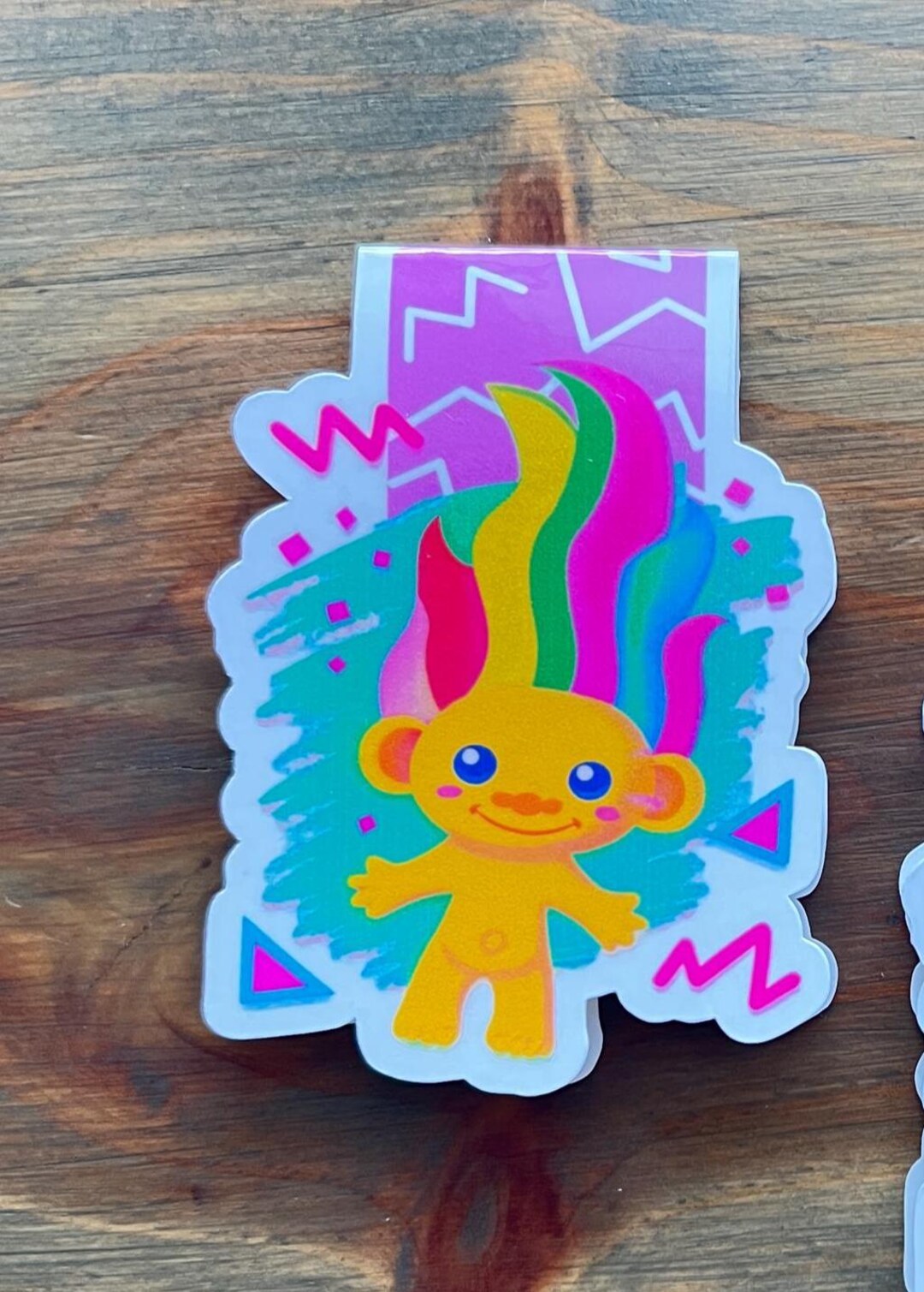 90's Troll Magnetic Bookmark – Water Resistant Planner Accessory - Etsy