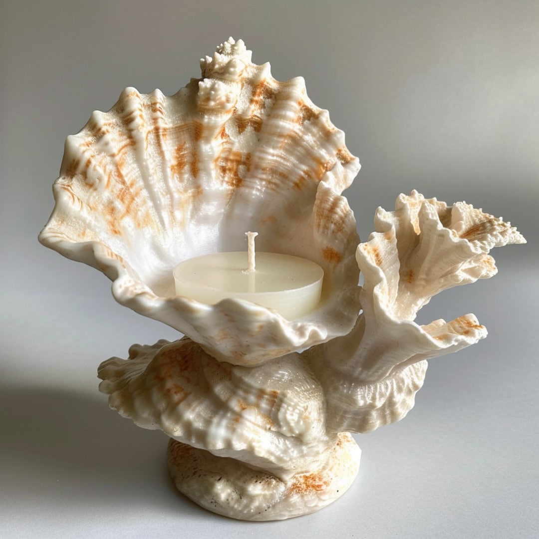 Creating Stunning Candle Holders With Shells - Etsy