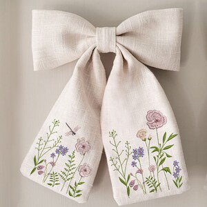 Summer Day Flower Machine Embroidery Design Bundle, Wildflower Pattern ...