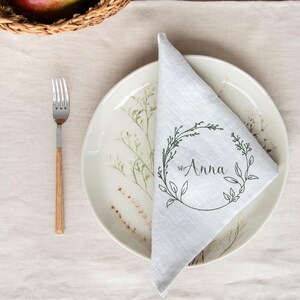 Delicate Natural Wreath and Border Machine Embroidery Design Bundle ...