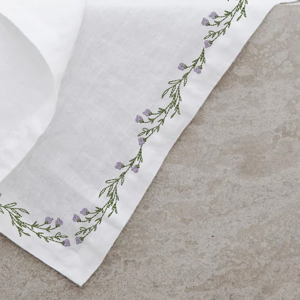 Fine and Airy Garden Wreath Border Machine Embroidery Design Bundle, 5 ...