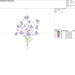 Harebells and Heather Flower Bouquet Machine Embroidery Design ...