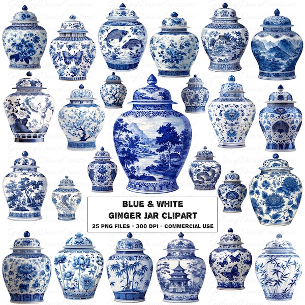 Chinese Ginger Jar - Etsy