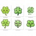 Kawaii Shamrock Clipart, Clover PNG, 4 Four Leaf Clover Clip Art, St ...
