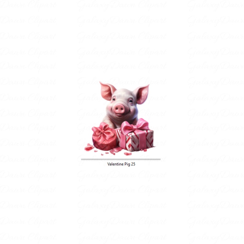 Valentine Pig Clipart, Pig Clipart, Pig PNG, Valentine Clipart ...