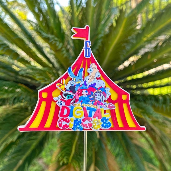 Circus Cake Toppers - Etsy