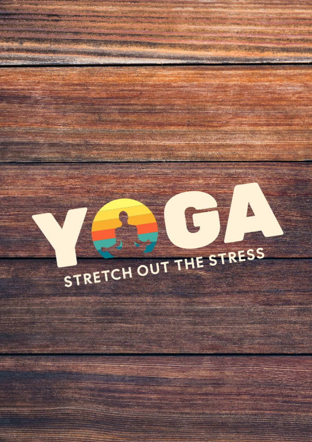 Stretch Out the Stress Sticker for Laptop, Water Bottle, Hydroflask ...