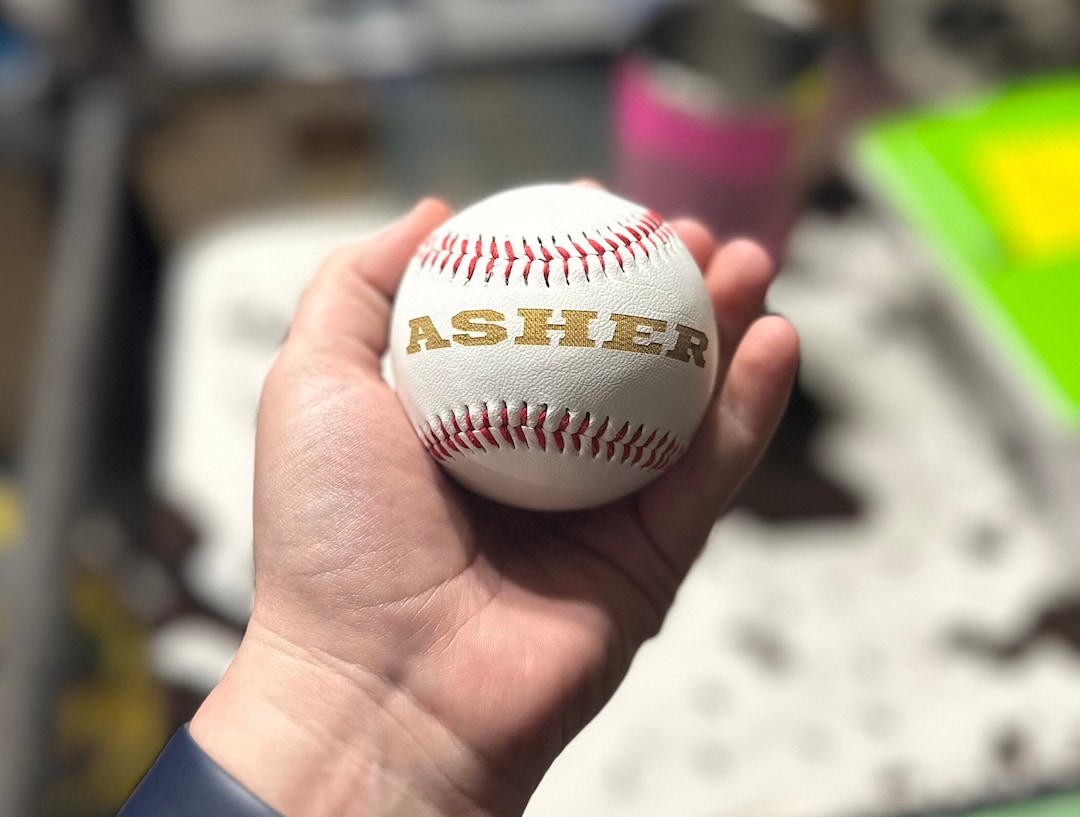 Laser Engraved Baseball - Etsy