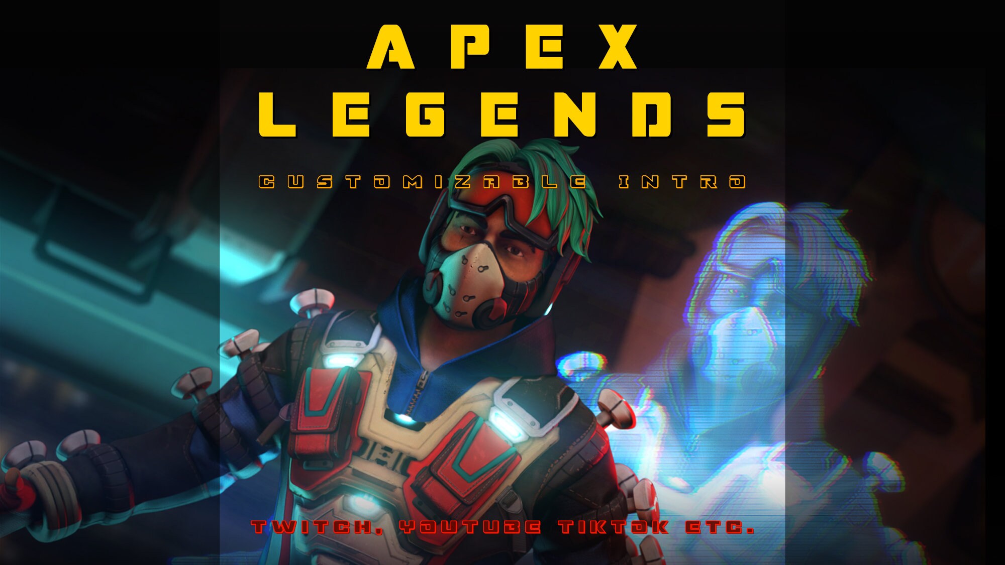 Apex Legends Customizable Animated Mirage Streaming Intro, Twitch ...