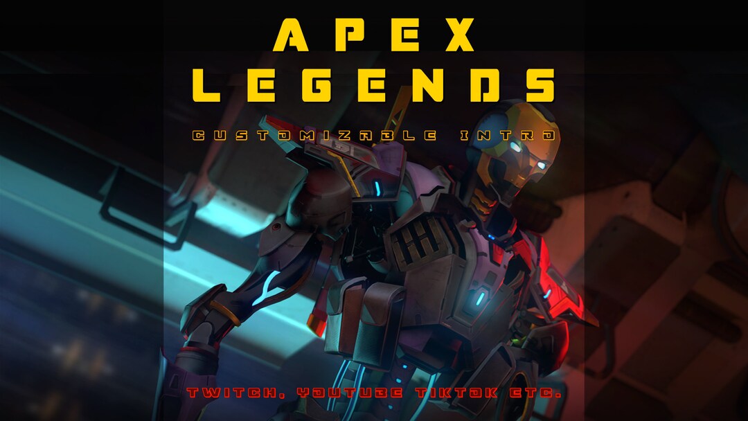 Apex Legends - Customizable Animated Revenant Streaming Intro, Twitch ...