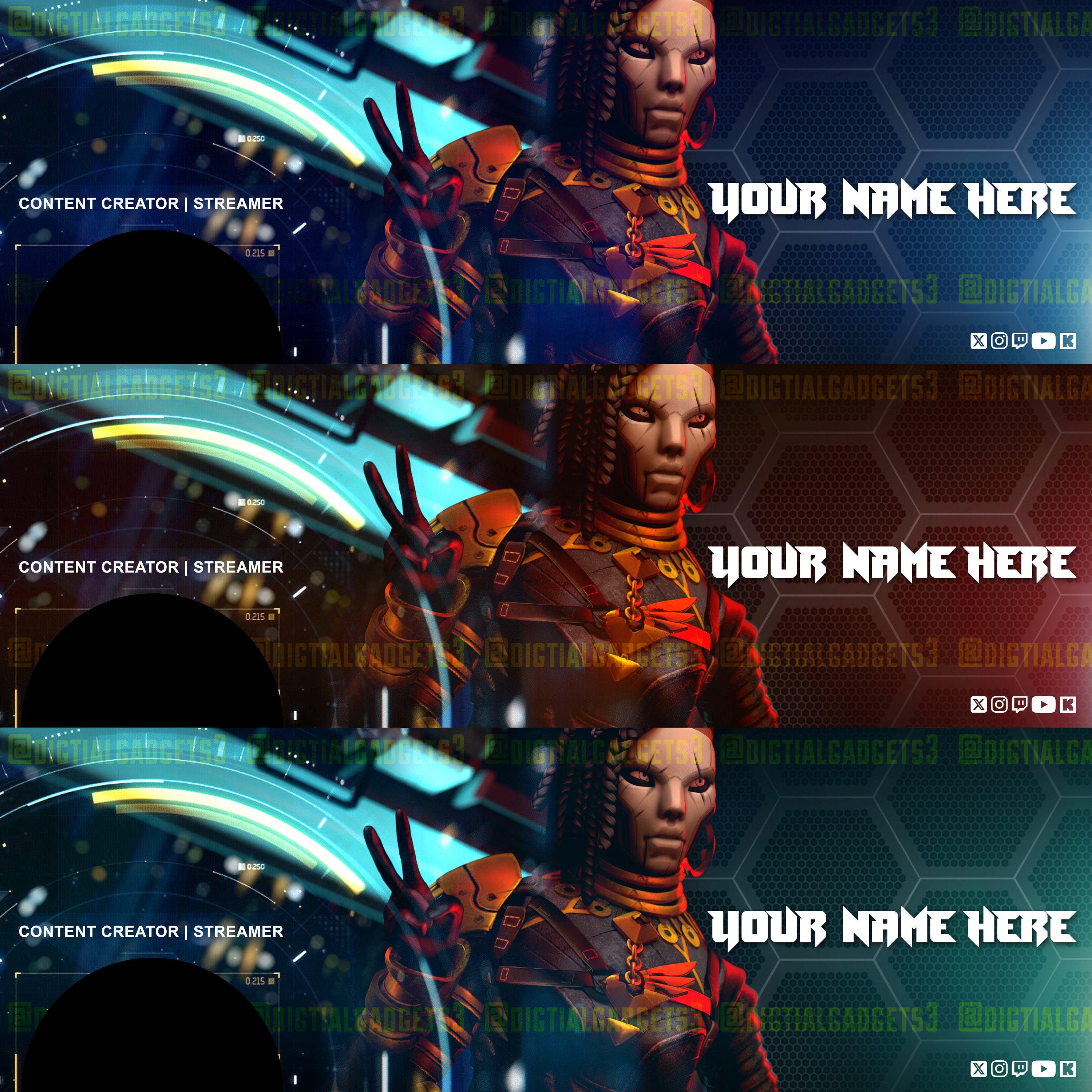 Apex Legends - Customizable Lifeline Banner for X(twitter), Twitch ...