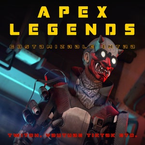 Apex Legends - Customizable Animated Octane Streaming Intro, Twitch ...