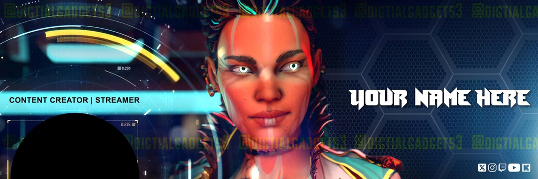 Apex Legends - Customizable Loba Banner for X(twitter), Twitch, Youtube ...