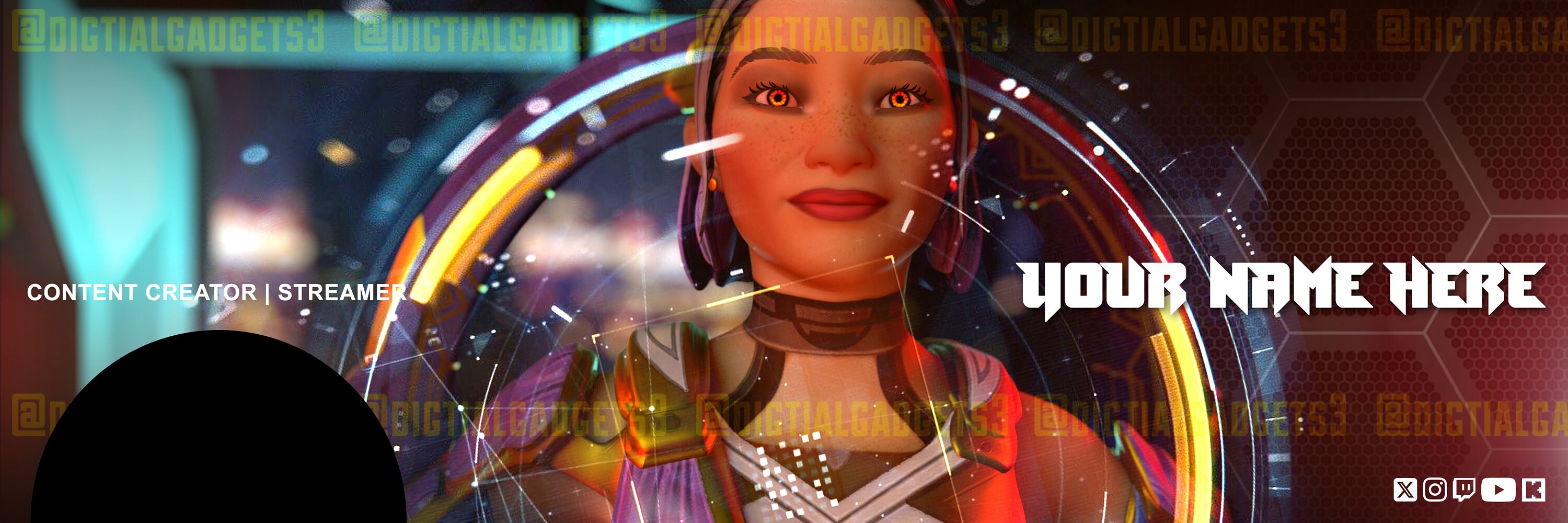 Apex Legends - Customizable Conduit Banner for X(twitter), Twitch ...