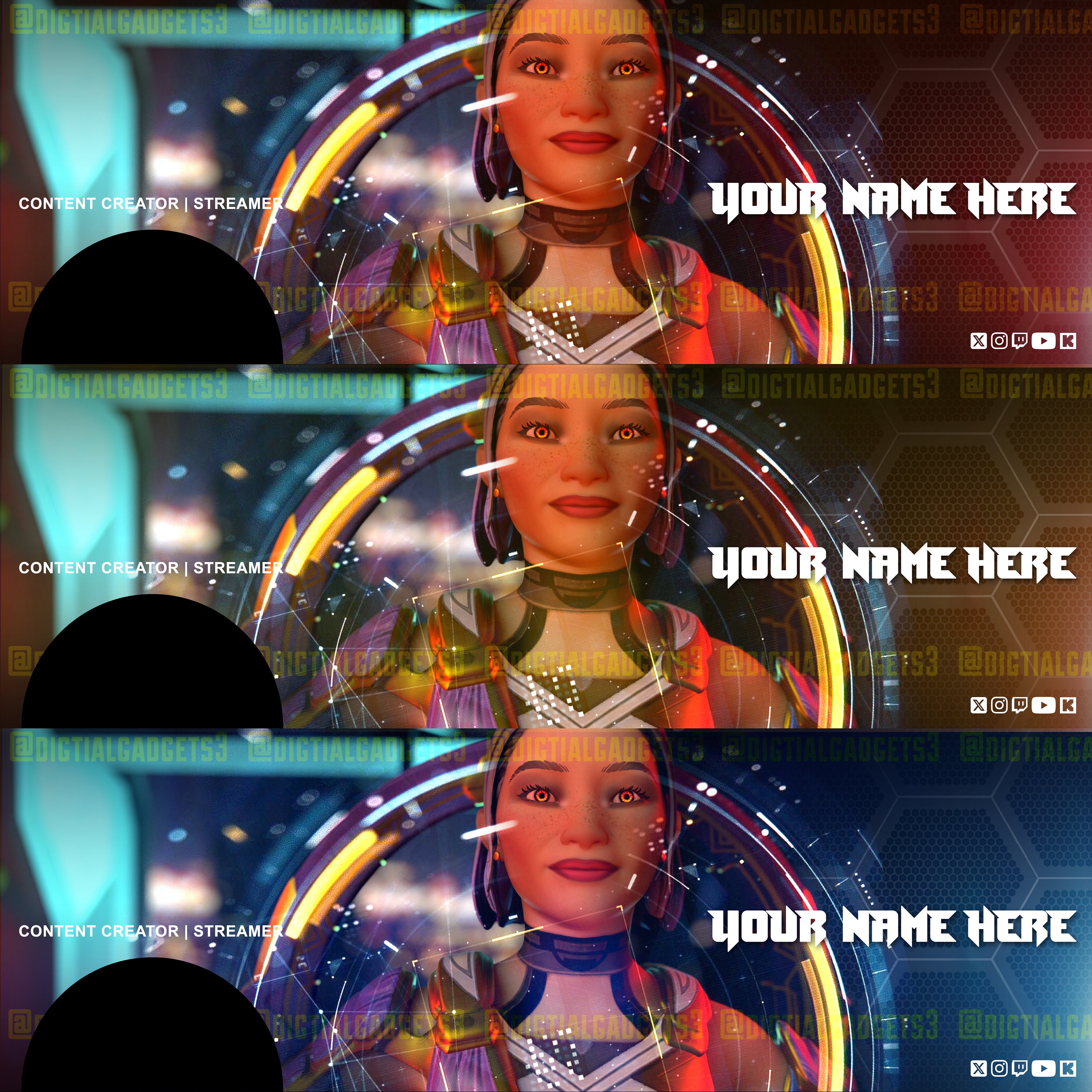 Apex Legends - Customizable Conduit Banner for X(twitter), Twitch ...